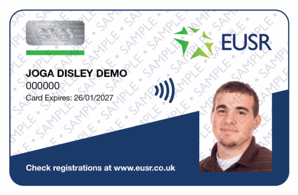 EUSR Plastic Smart Card - EUSR