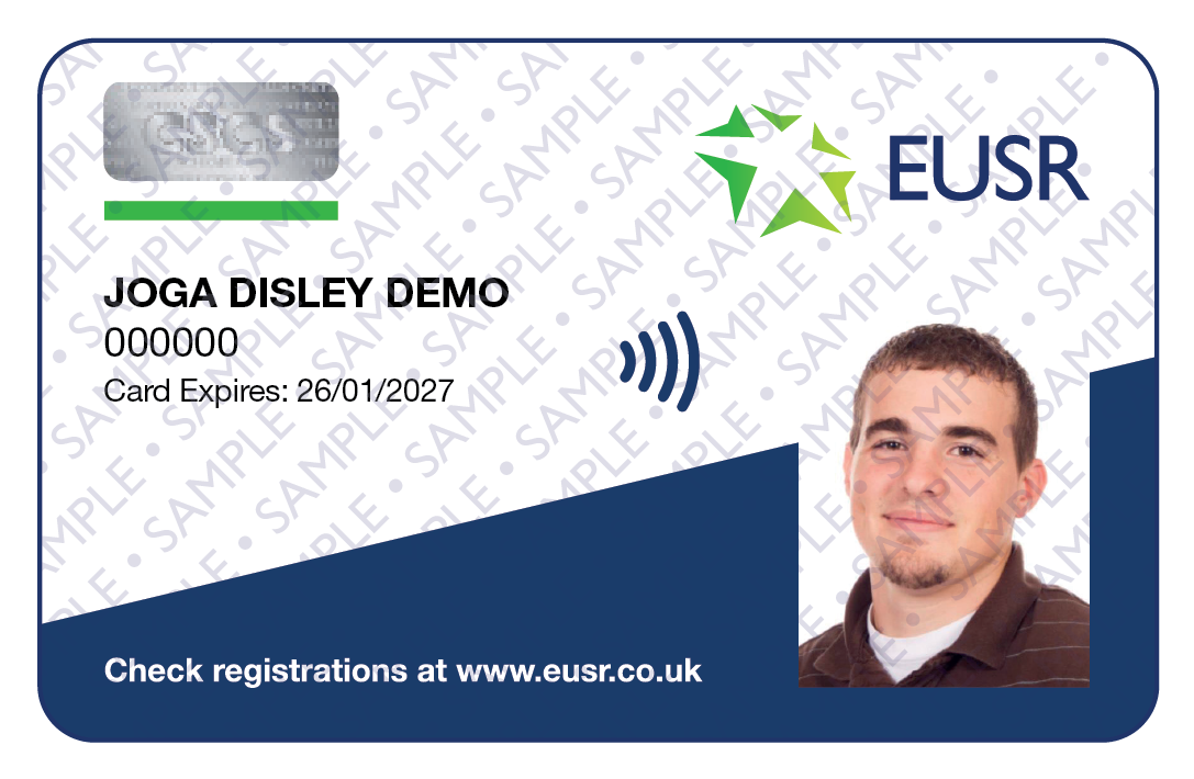 EUSR Plastic Smart Card - EUSR